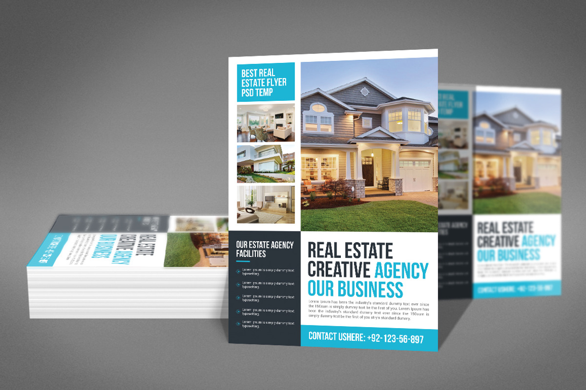 Contractor Flyer, a Flyer Template by graphicforest