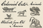 Colonial Cuts ANIMALS 48 images, an Object Graphic by Intellecta Design