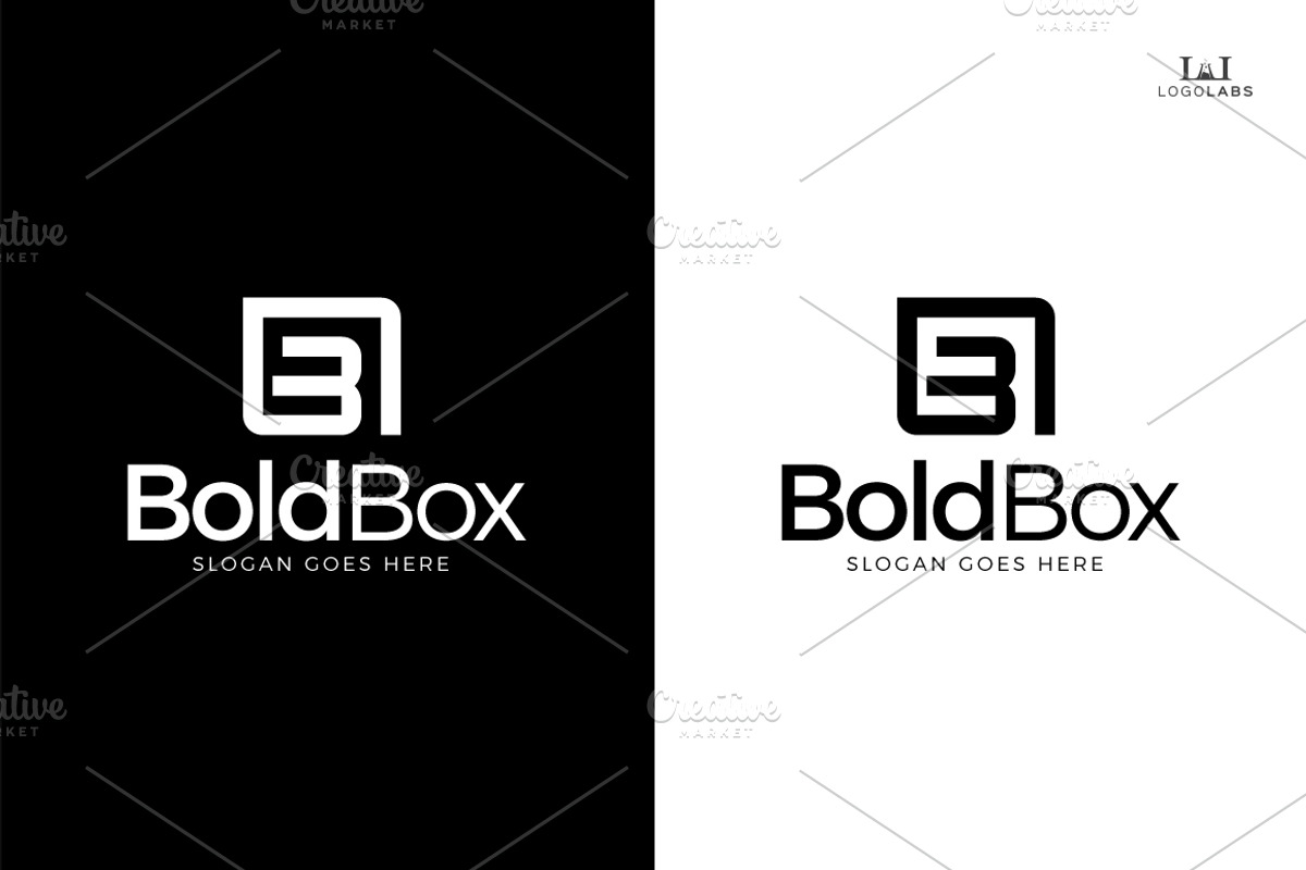 Bold Box - Letter B Logo, a Branding & Logo Template by LogoLabs