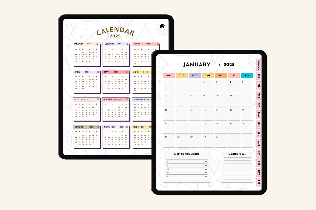 2025 Digital Student Planner Canva