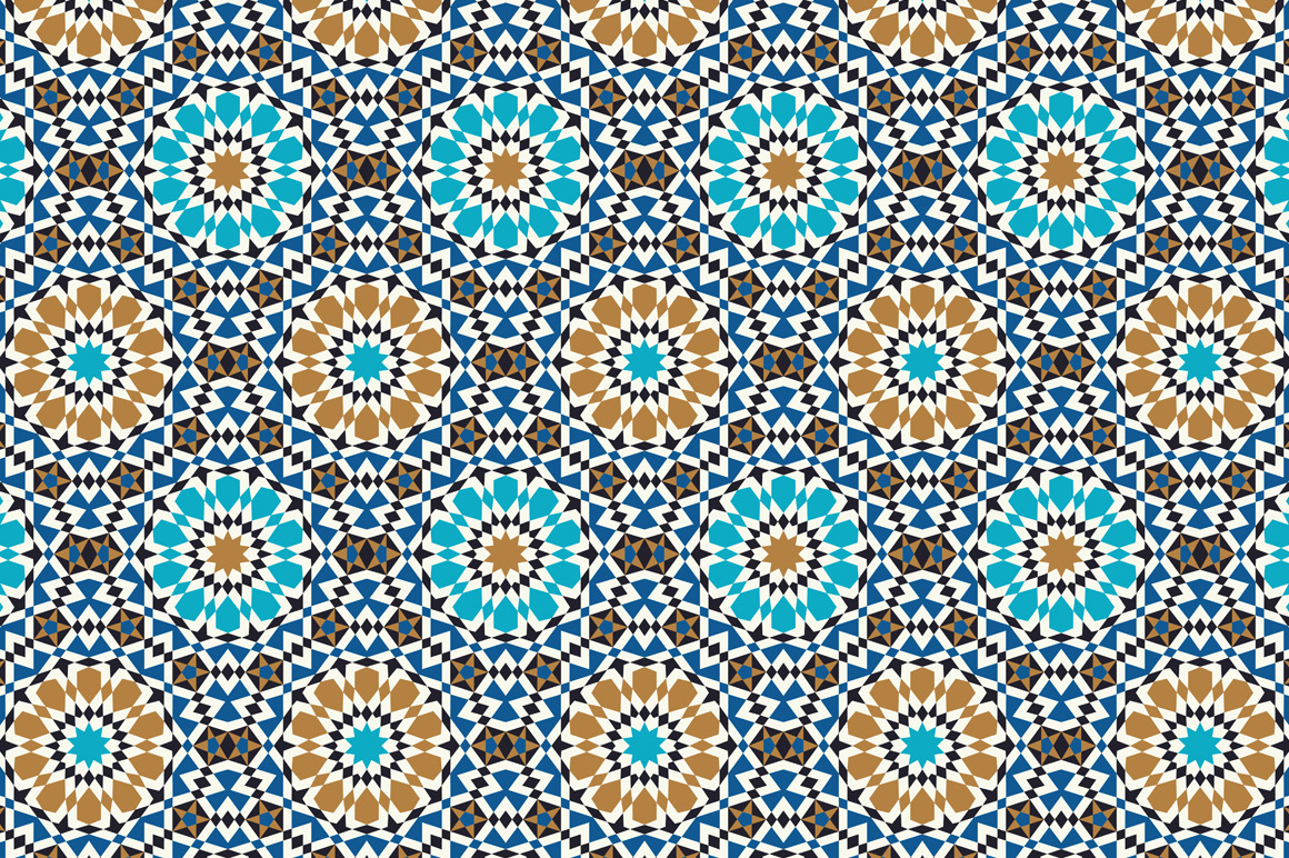 Morocco Seamless Pattern, a Texture Graphic by Azat1976