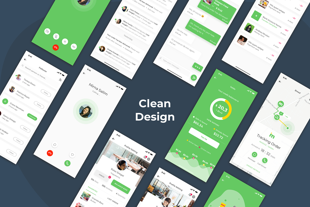 MIMO ui kit, an UI Kit Template by Mozza Shop UI