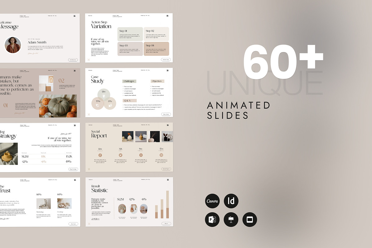 Webinar and Course Slides Template, a Presentation Template by ...