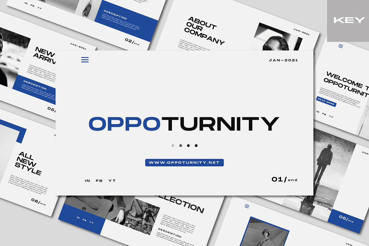 Opportunity Presentation Template, a Presentation Template by Yo Slide