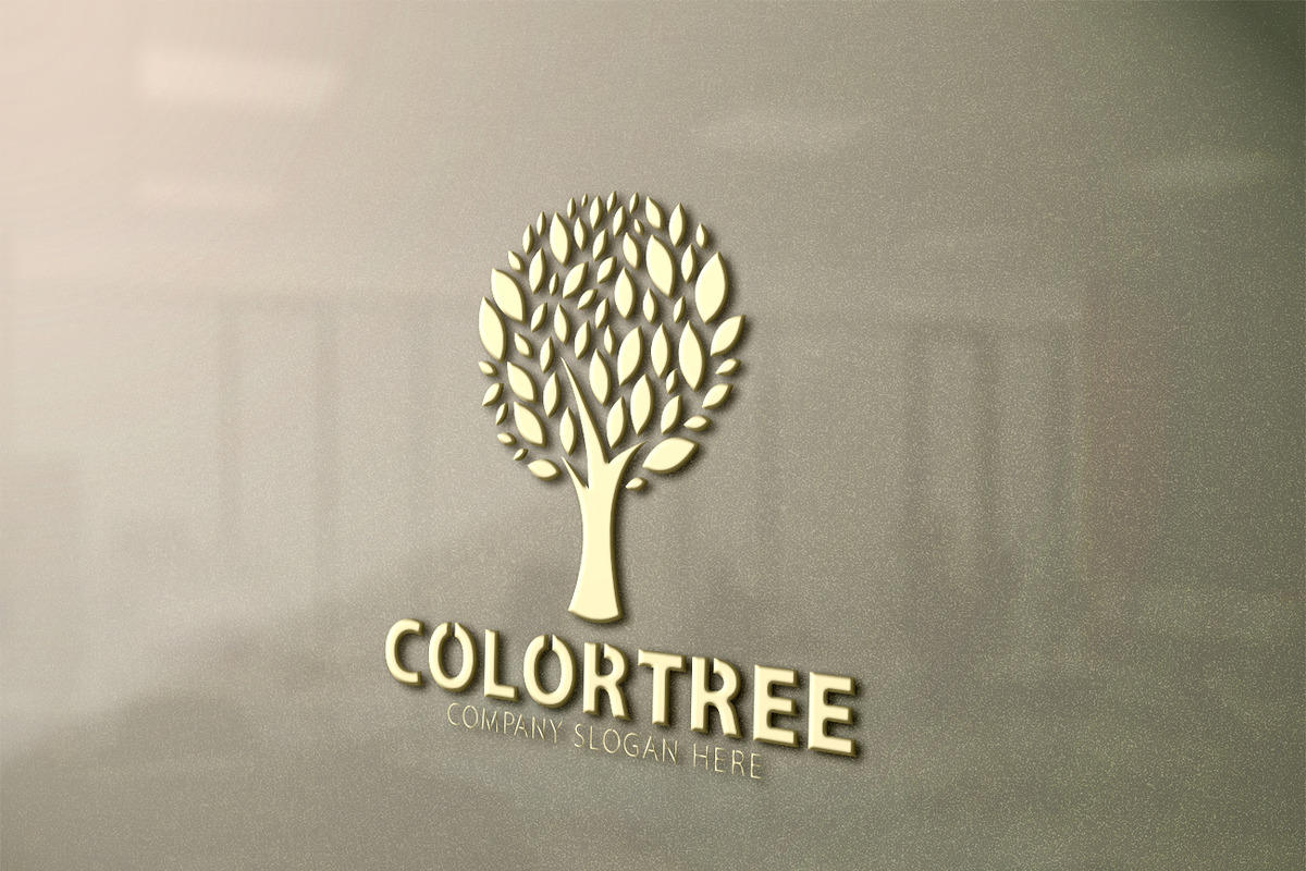 Color Tree Logo, a Branding & Logo Template by essegraphic