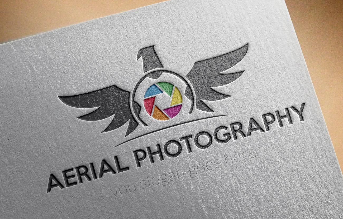 Aerial Photography Logo, a Branding & Logo Template by GladicMonster