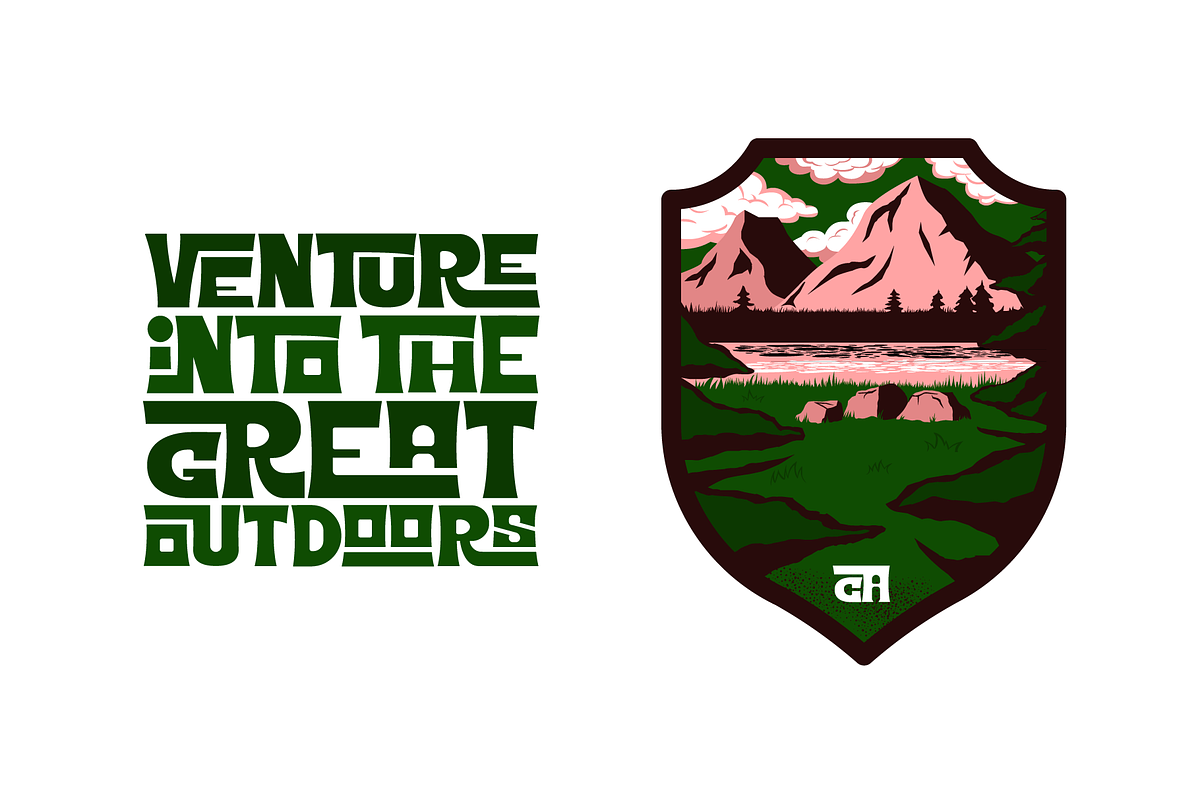 Northern California Retro Display Font