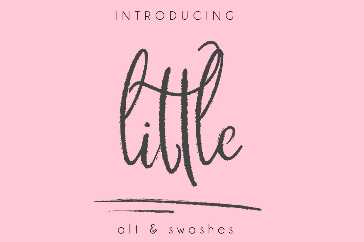 Little Moose Script, a Script Font by Creamy Script | Creative Market