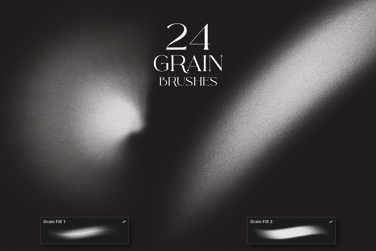 Procreate Brushes -Grain Backgrounds, a Brush Add-On by Andrew Skoch Design