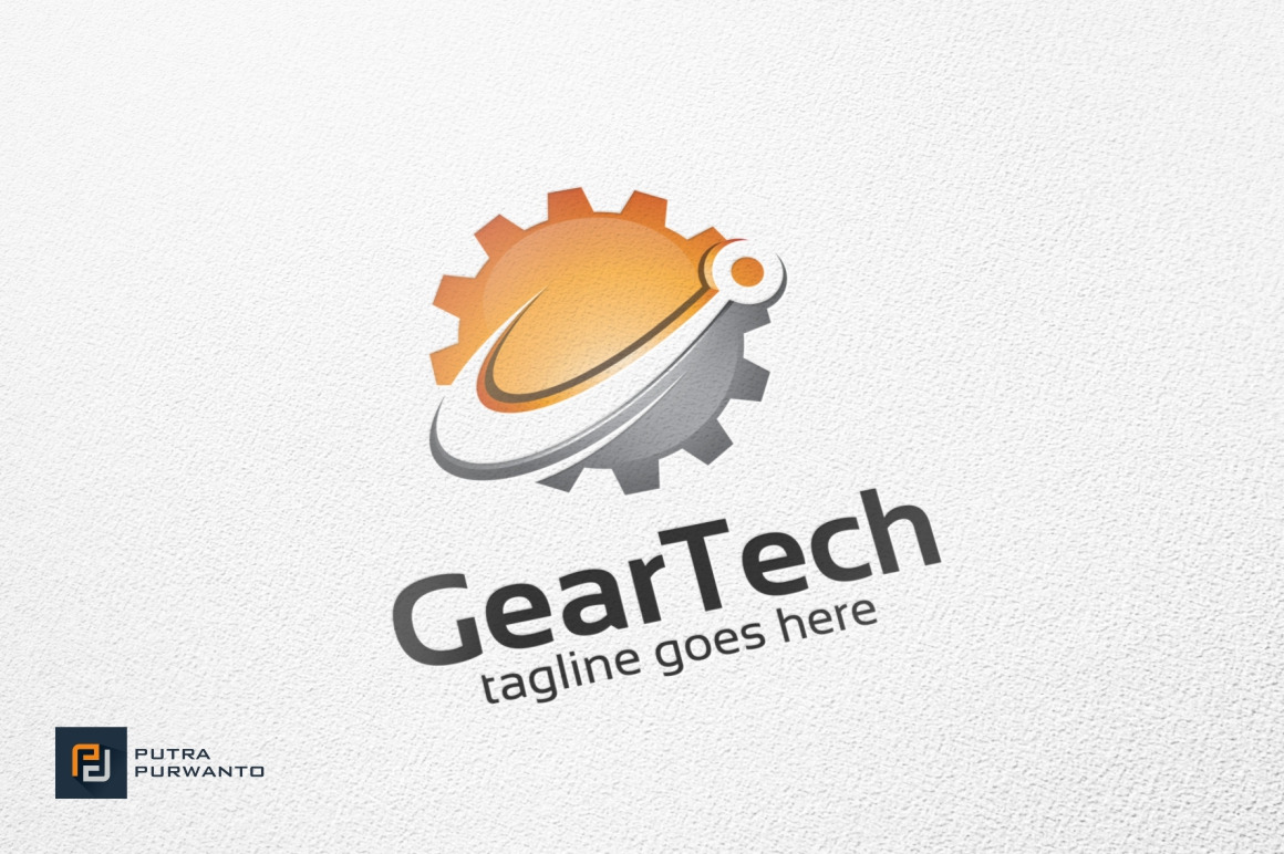 Gear Tech - Logo Template, a Branding & Logo Template by putra_purwanto