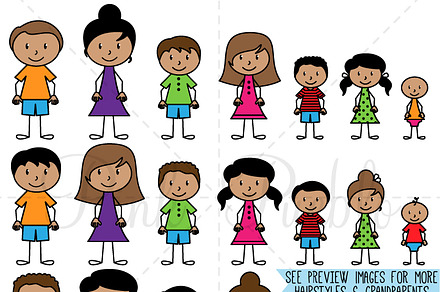 Superhero Stick Figures, a Person Illustration by PinkPueblo