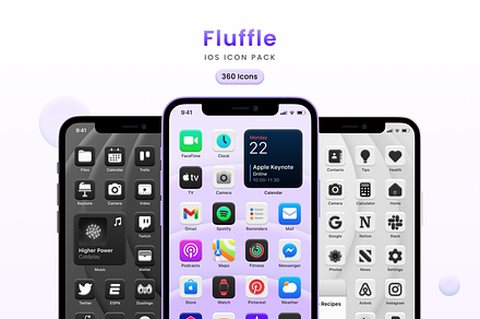 iOS app icon bases + extra's, an Icon by kubilays