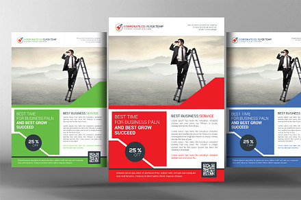 Magazine Template, a Flyer Template by graphicforest