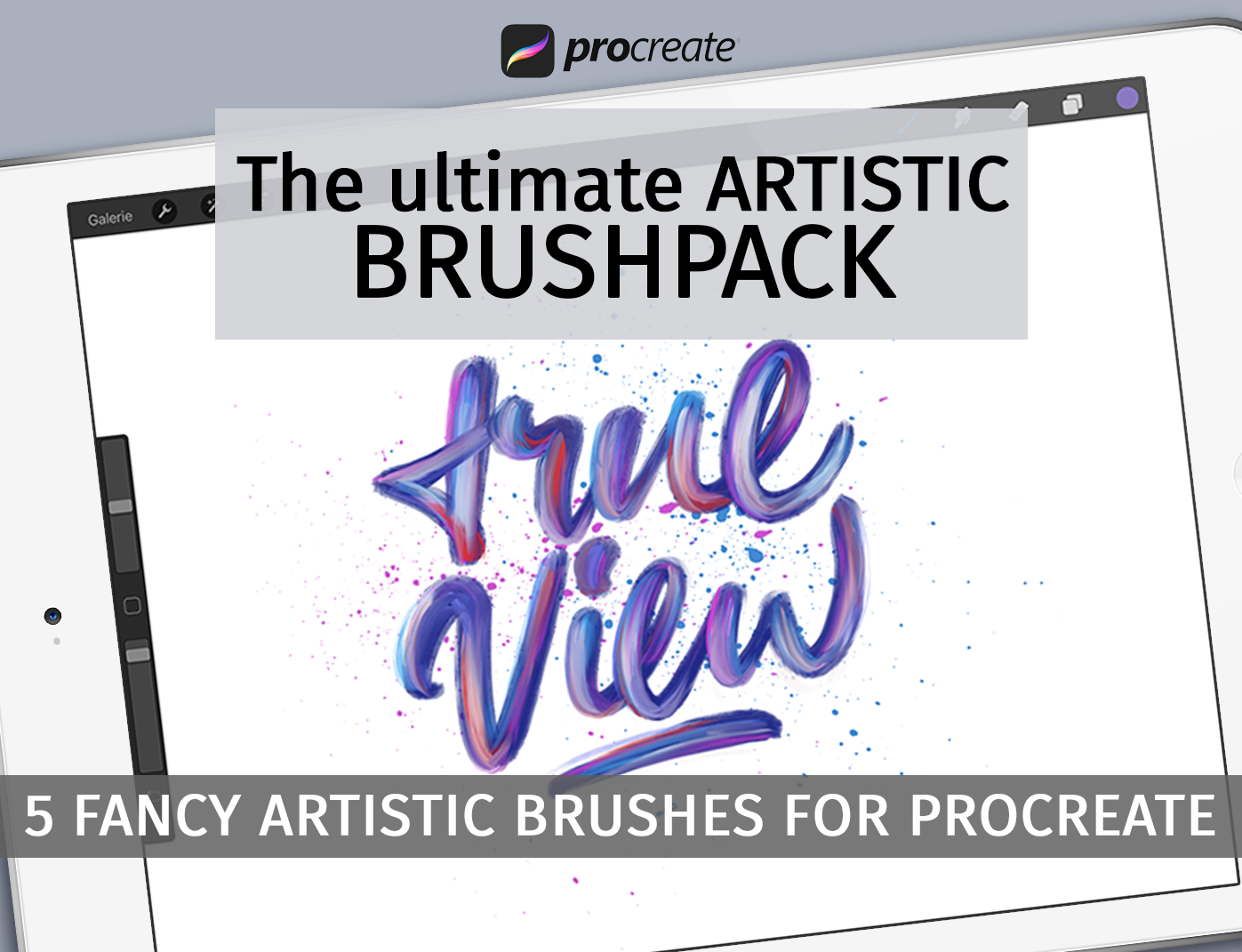 Artistic brush pack for Procreate, a Brush Add-On by Studio FabianFischer