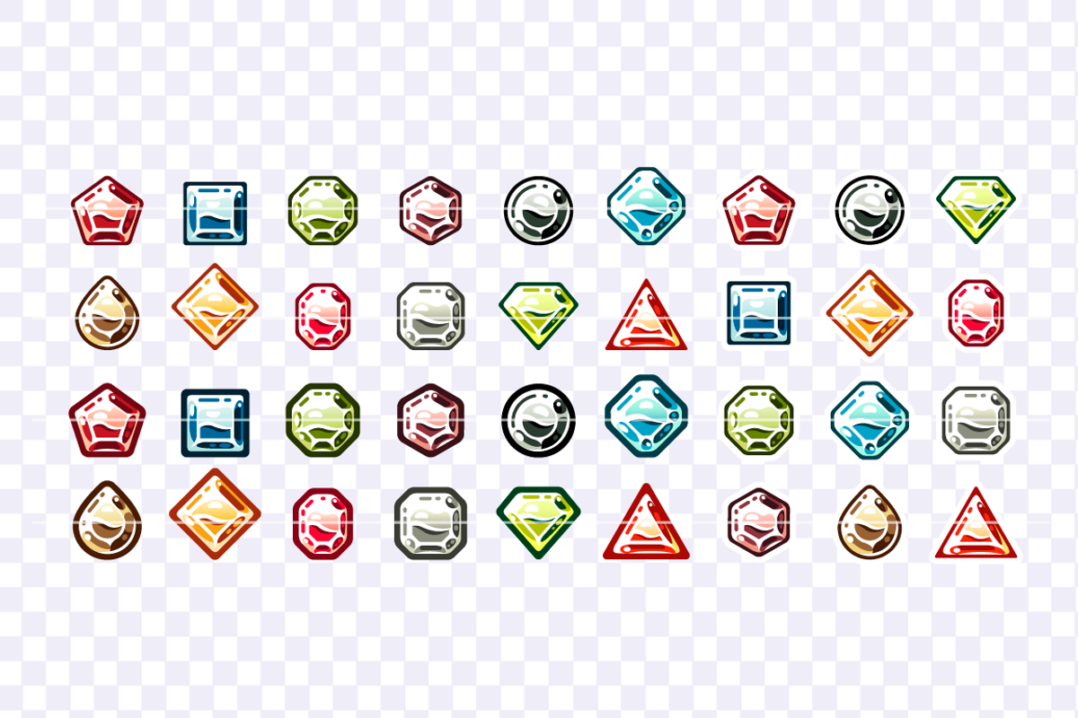 Gems, an Object Graphic by yurakr