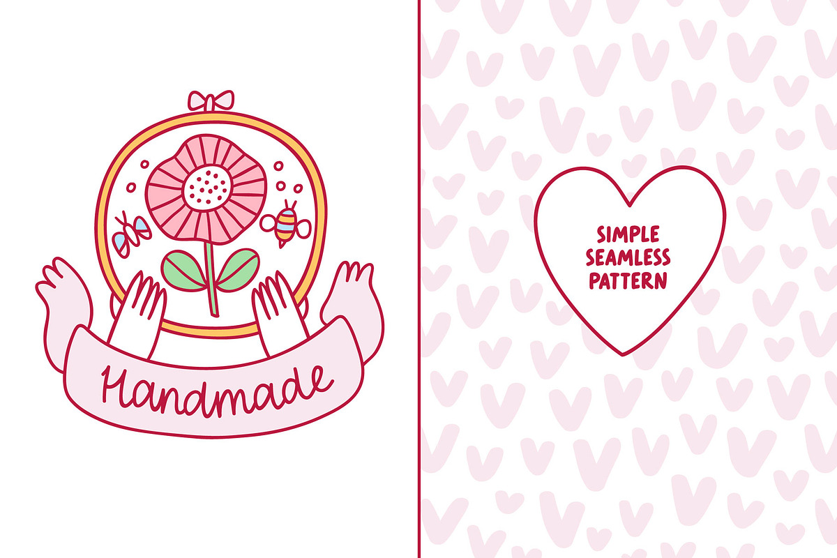 Knit and stitch, a Texture Illustration by Stolenpencil