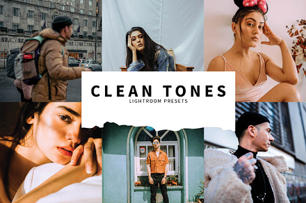 10 Clean Tones Lightroom Presets | Presets ~ Creative Market