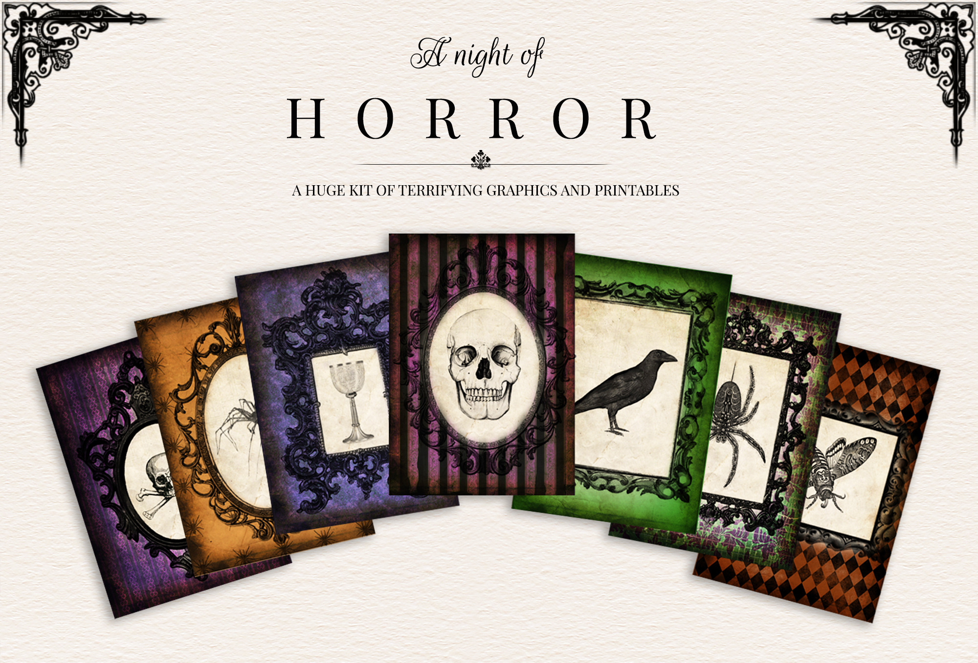 A Night of Horror, a Templates & Theme by Digital Vintage