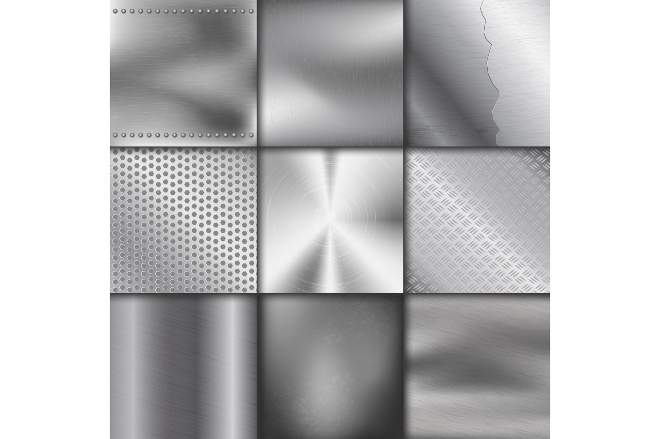 Metal texture pattern background vector metallic illustration ...