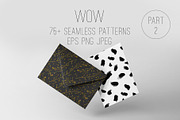 WOW 75+ Seamless Patterns, a Pattern Graphic by Fominox