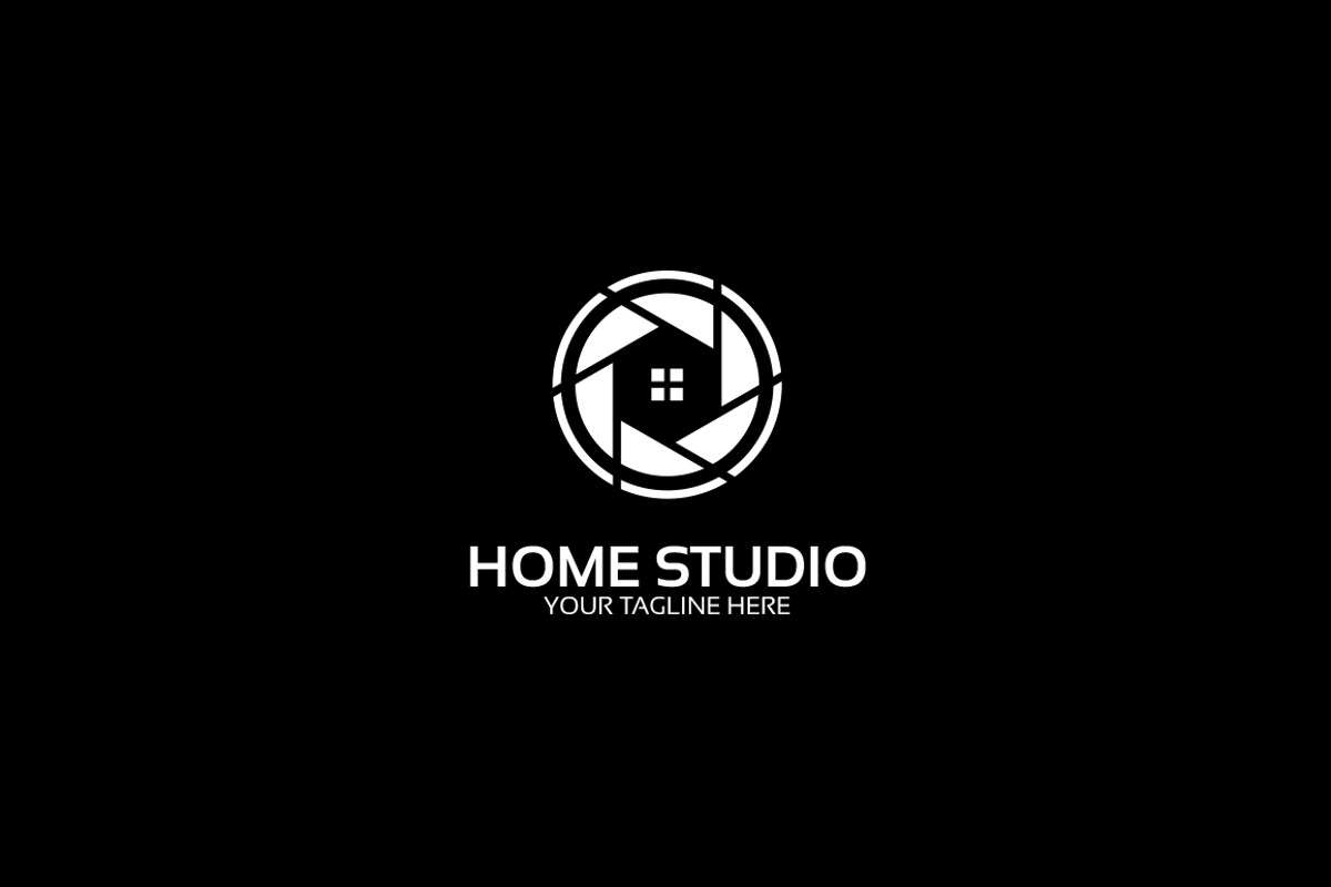 Home Studio Logo, a Branding & Logo Template by CAIRON CREATIVESTUDIO
