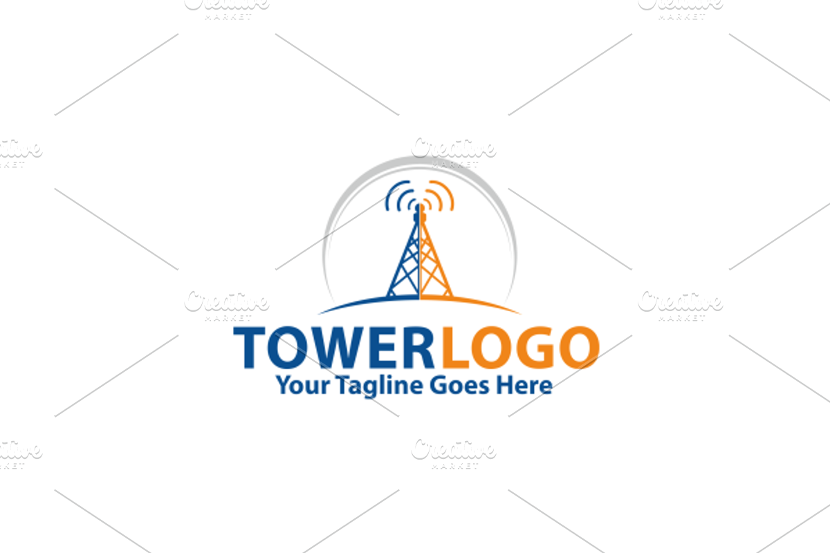 Tower Logo, a Branding & Logo Template by REDVY CREATIVE