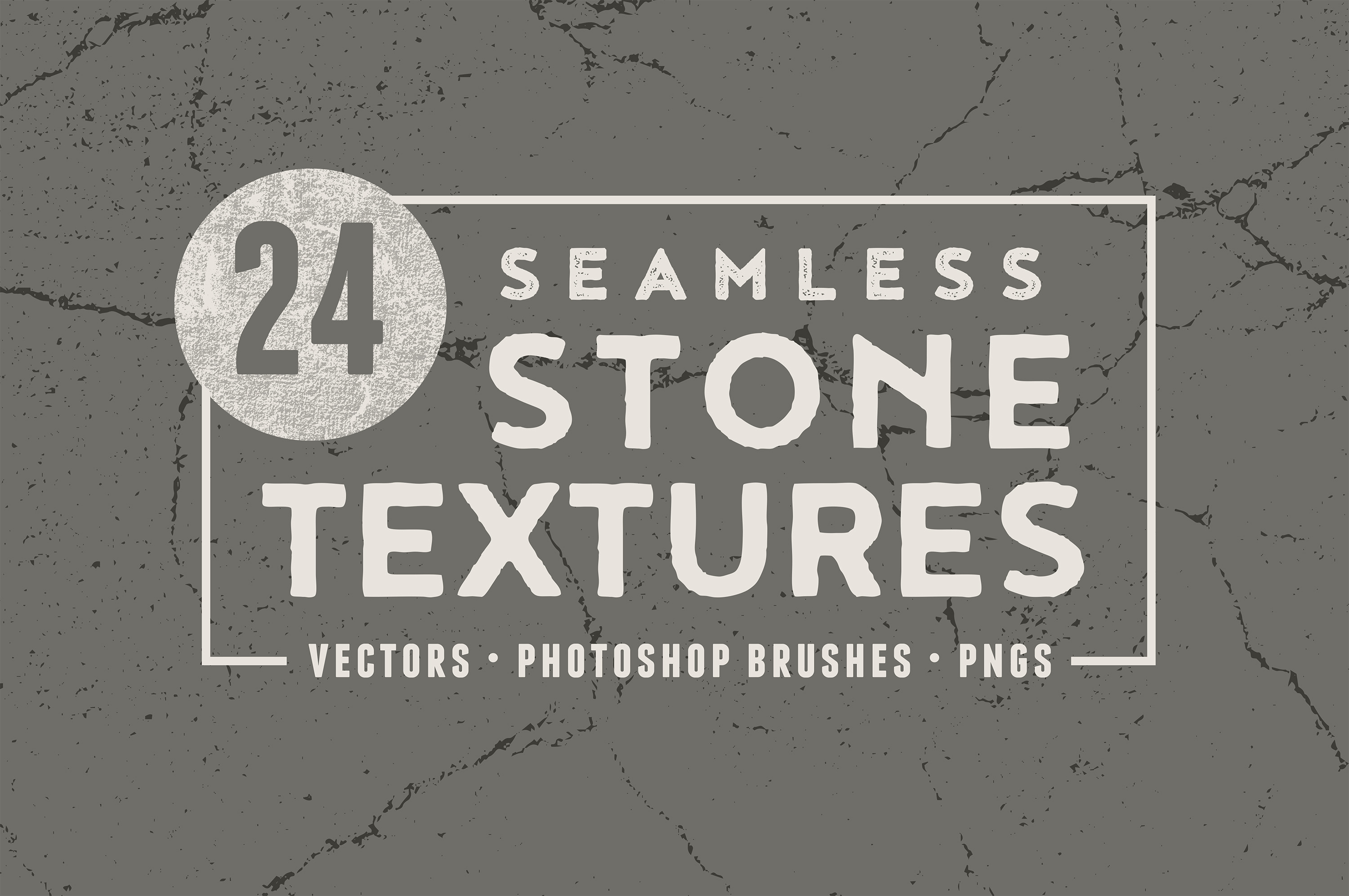 24 Seamless Stone Textures, a Texture Graphic by Enth Design