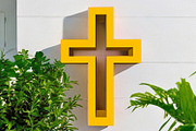 Cross wall decor - 3d papercraft, a Print Template by PAPER amaze