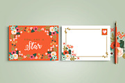 Florence Note Cards, a Card Template by Werlang Paper