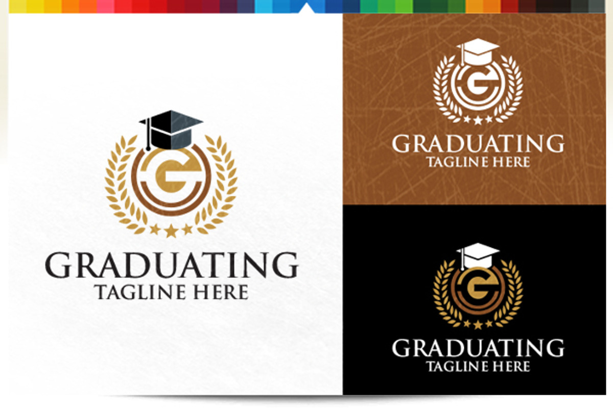 Graduating, a Branding & Logo Template by Acongraphic