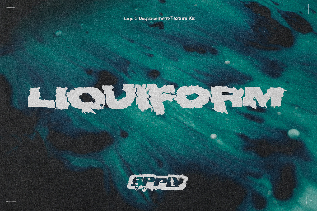 Liquiform - Liquid Displacement Kit, a Texture Graphic by Mad Supply