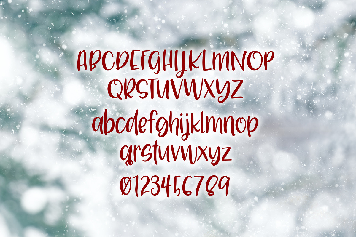 Miss Merryweather Font, a Sans Serif Font by A Little Smidge
