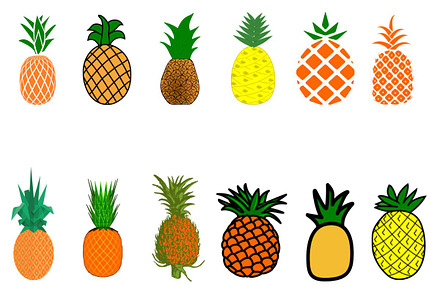 Fruit set | Food Illustrations ~ Creative Market