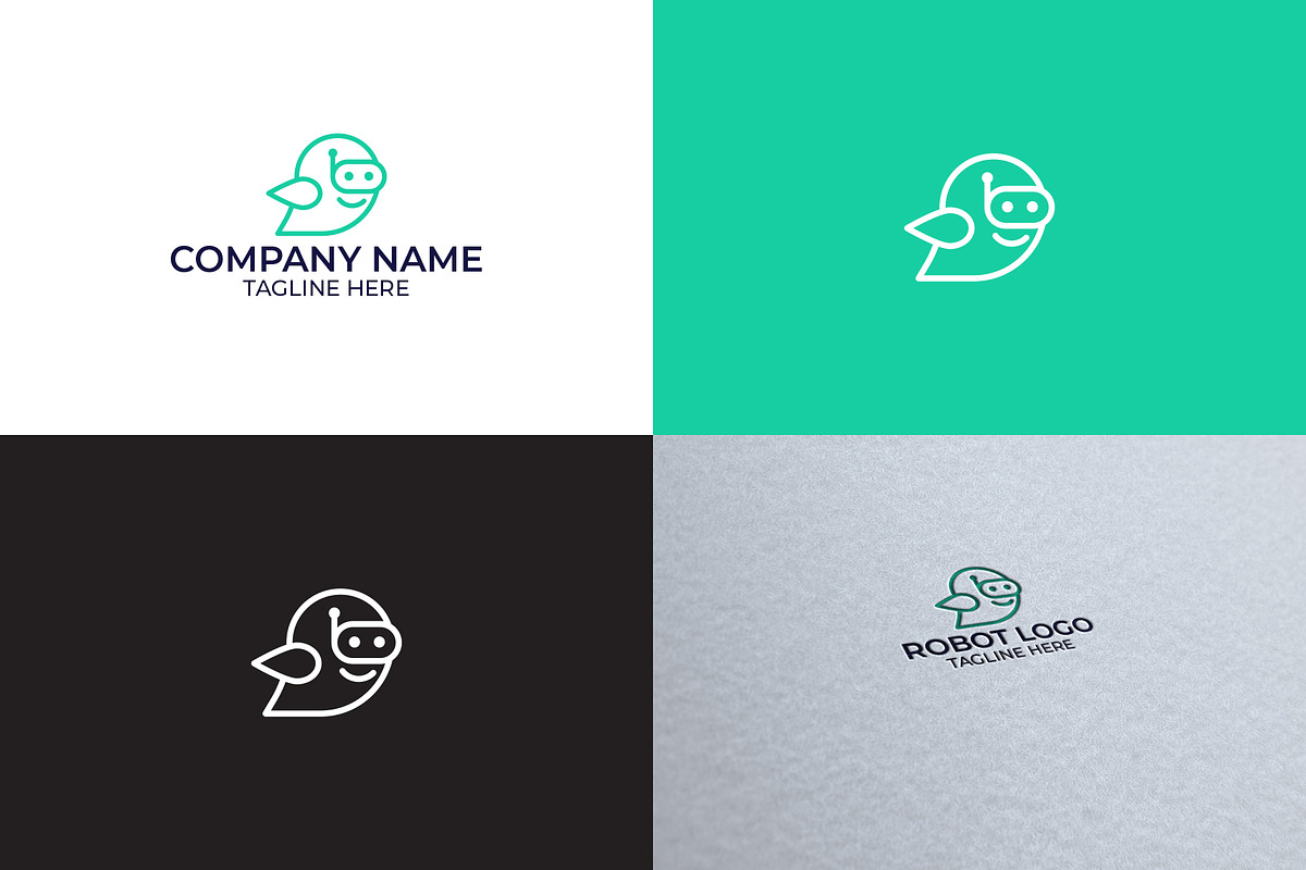 Bird Robot Logo Design, a Branding & Logo Template by GranzCreative