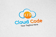 Cloud Code - Logo Template, a Branding & Logo Template by Martin-Jamez