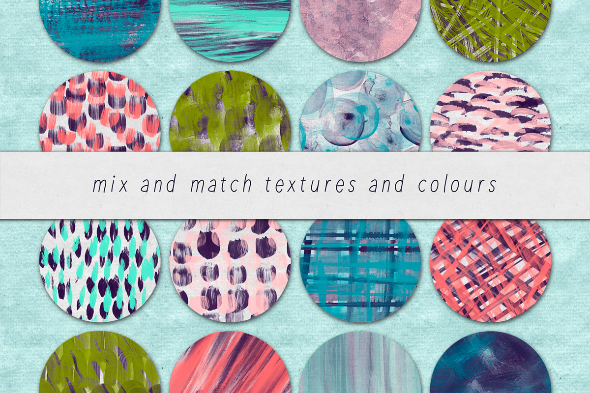 Textural Illustration for Procreate, a Brush Add-On by UPROOT | Creative Market