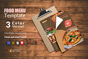 Food Menu Template | Brochure Templates ~ Creative Market