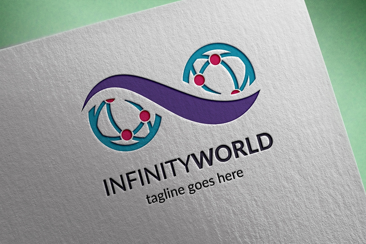 Infinity World Logo, a Branding & Logo Template by Design_Planet