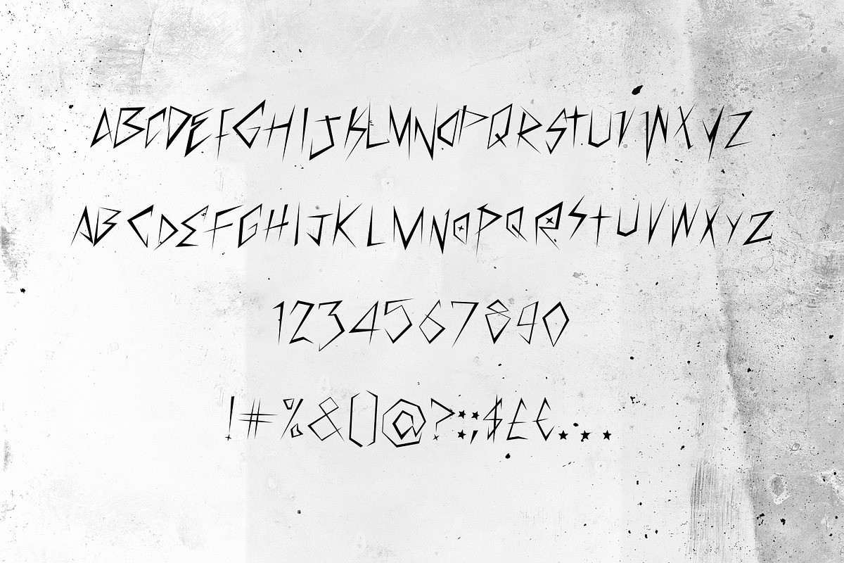 ROCKSTAR FONT, a Font by Little Fonts