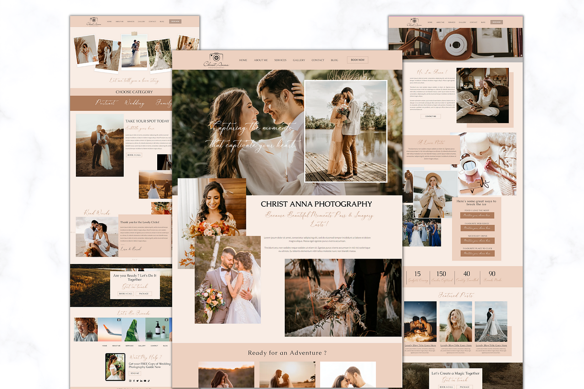 Wix Photography Website Template