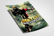 Football Match Flyers, a Flyer Template by Business Flyers