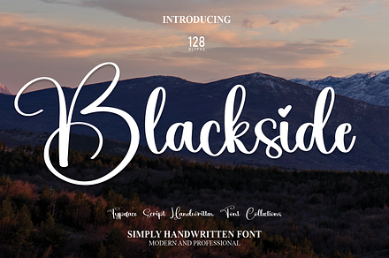 Active | Script Font, a Script Font by Scratchones