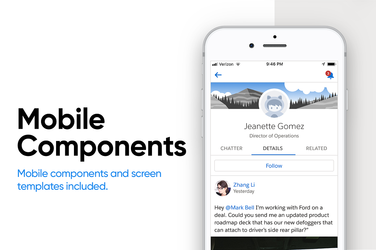 Figma Salesforce Component Library, an UI Kit Template by Axure Themes