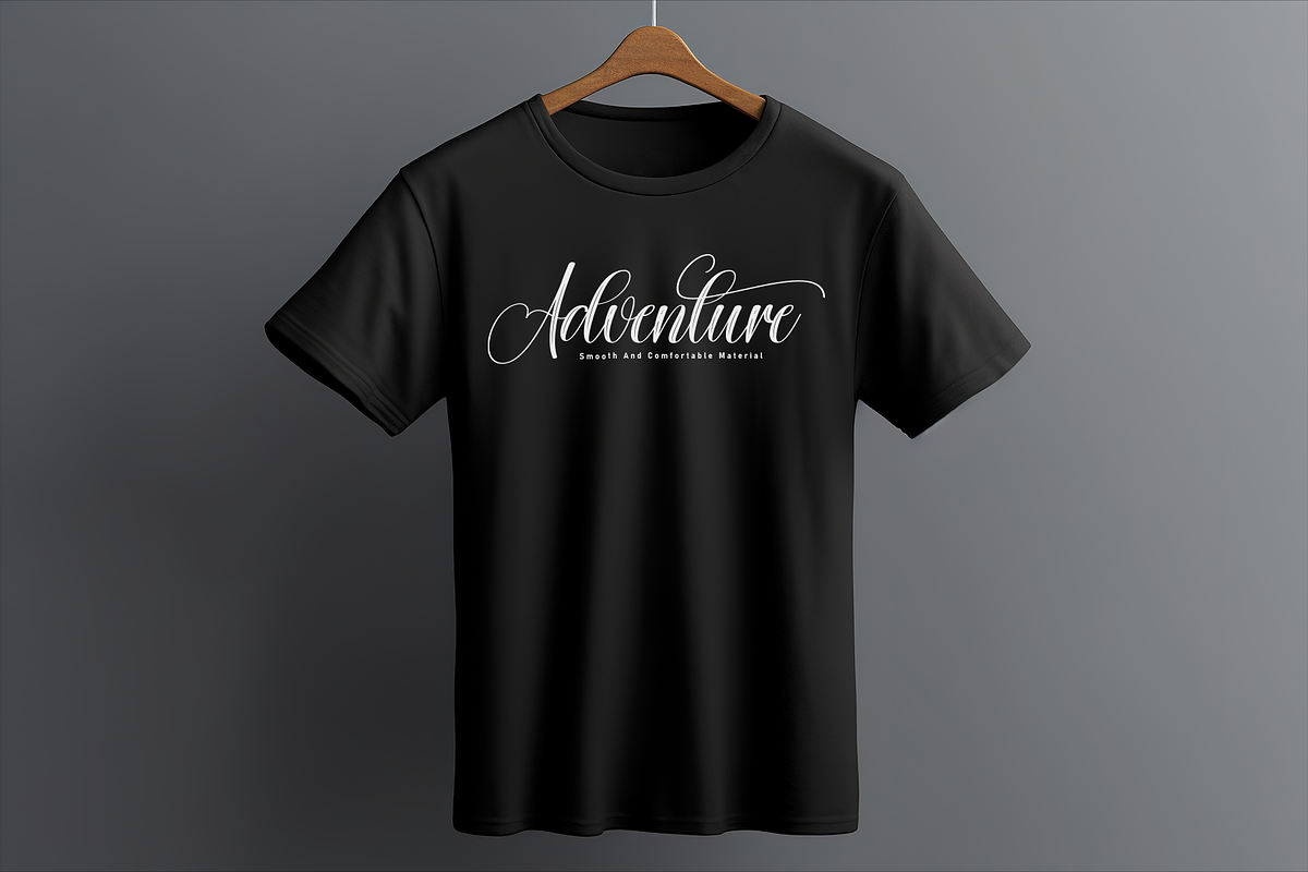 Nothing | Script Font, a Handwritten Font by Scratchones