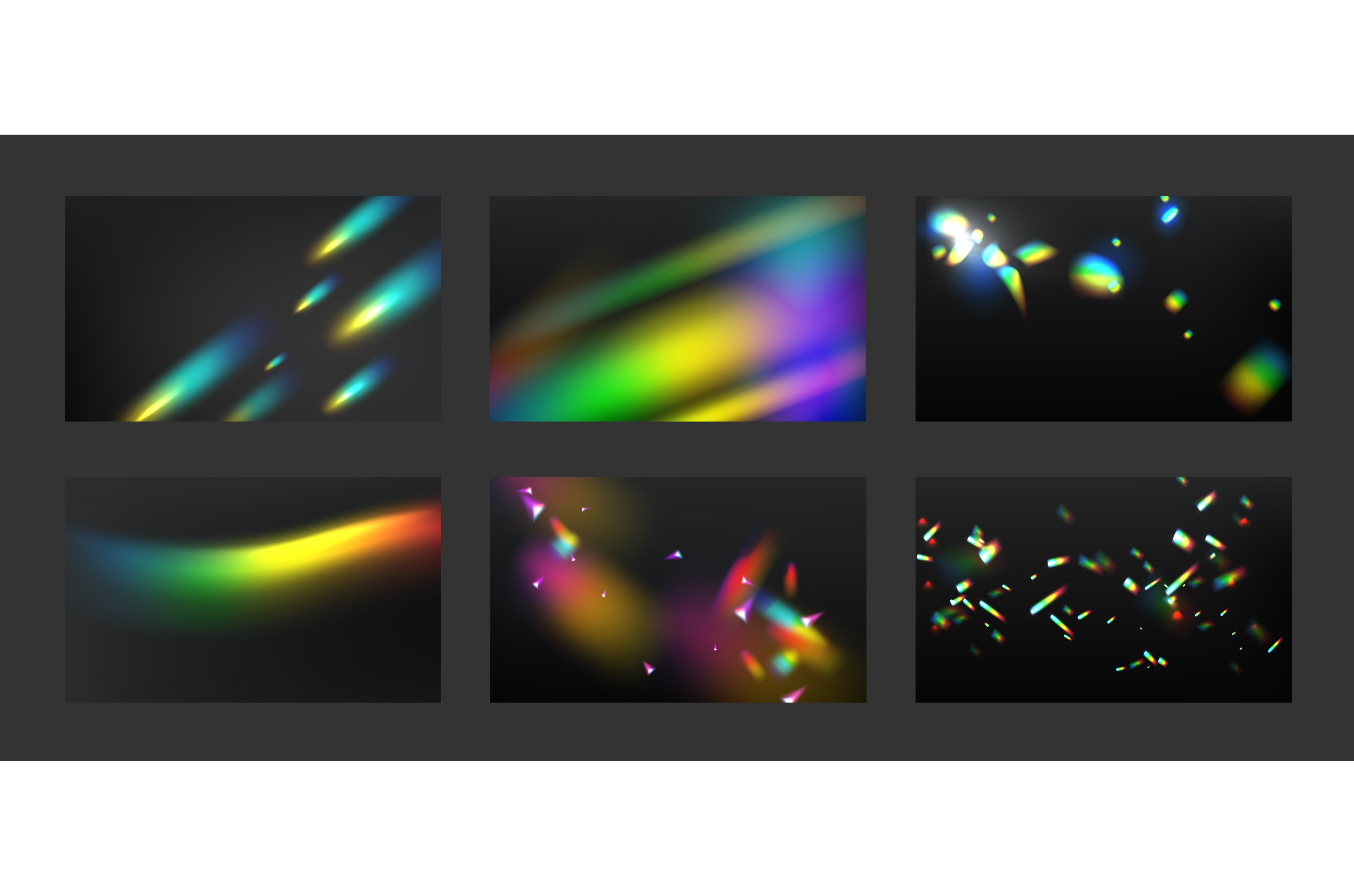 Rainbow lens flare, light leaks, a Texture Illustration by art PVP - market