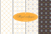 Royal wallpapers for the little king, a Pattern Graphic by KVIO