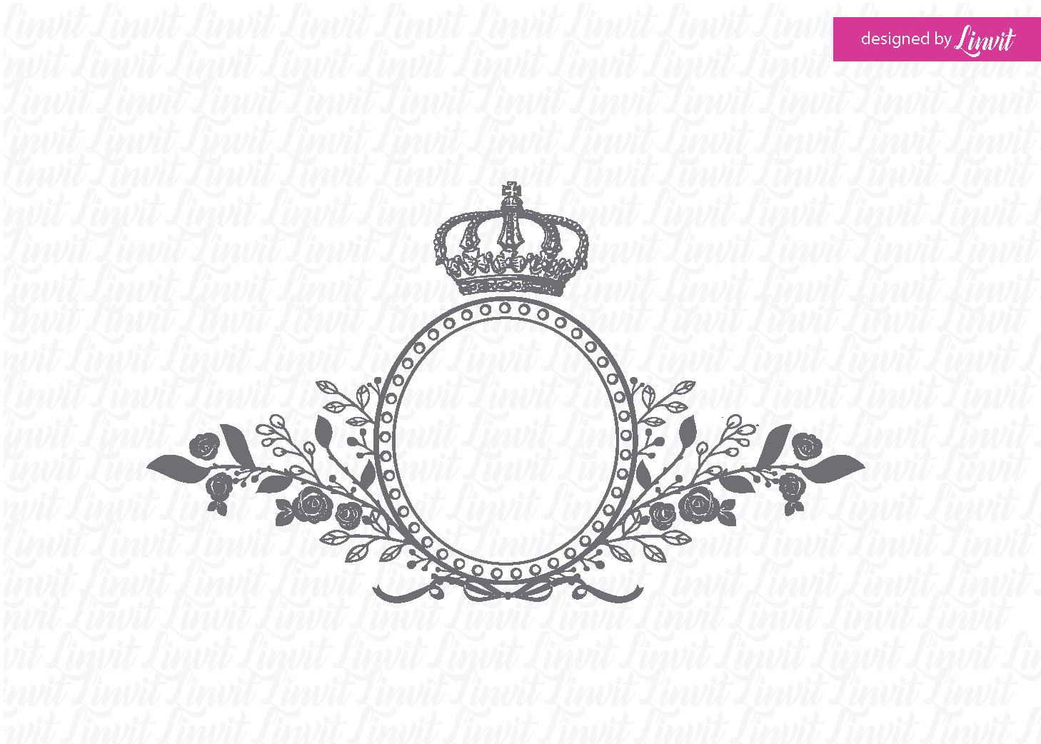 Royal Wedding Logo, a Branding & Logo Template by Linvit