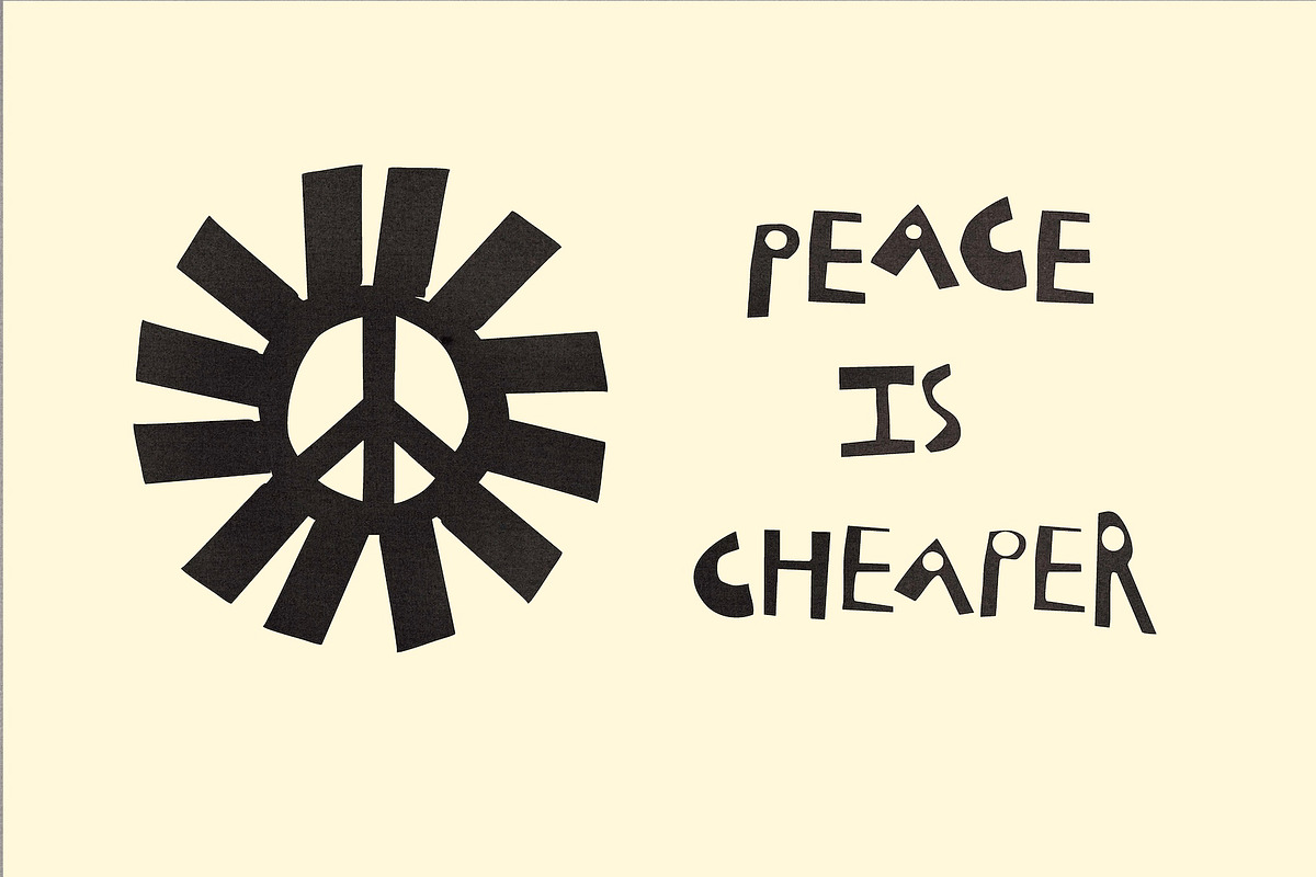 Peace Pieces – 40 Hand-Cut Peace Icons