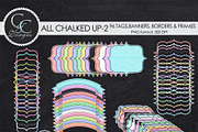 ALL CHALKED UP-2, 98 Elments, an Object Graphic by Captured and Created