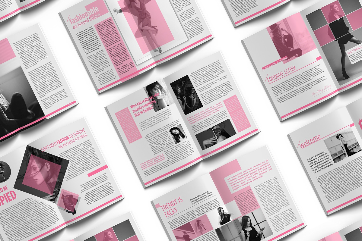 FS Fashion Magazine Canva Template | Creative Market FS Fashion Magazine Canva Template | Creative Market